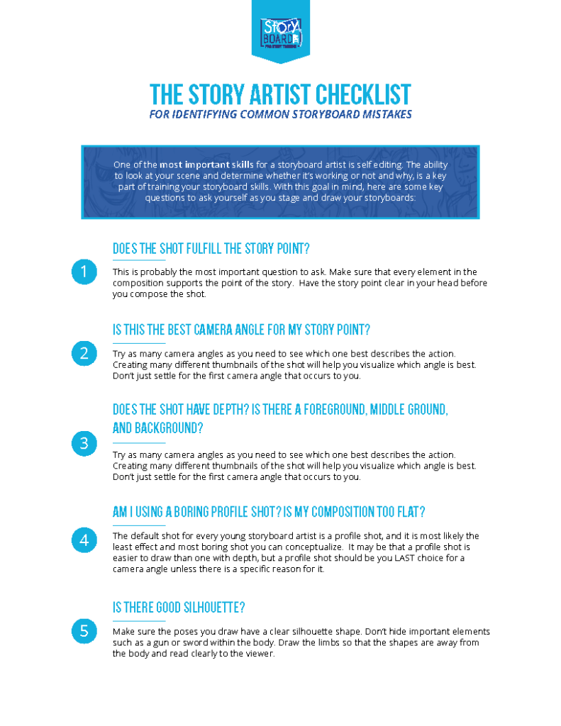 Master Storyboarding: Free Checklist for Stunning Visuals